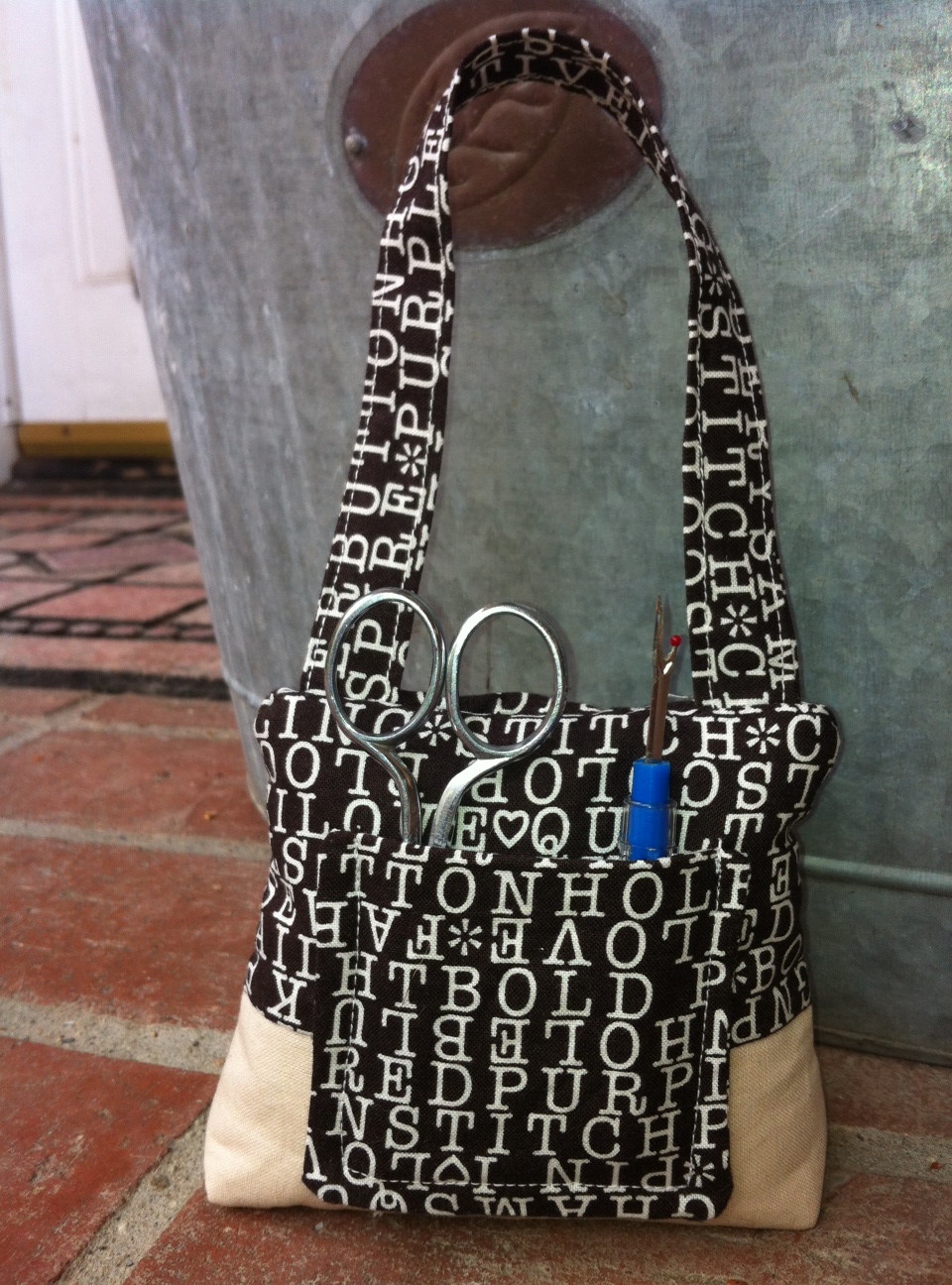 Purse Pincushion | Kept In Stitches